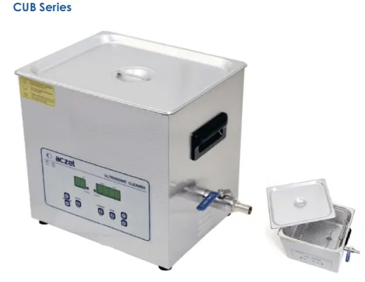 CUB-10 ULTRASONIC CLEANER | ACZET | PT. Murni Dharma Karya